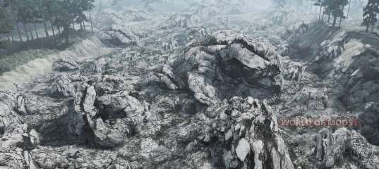Rock valley landslide pour MudRunner